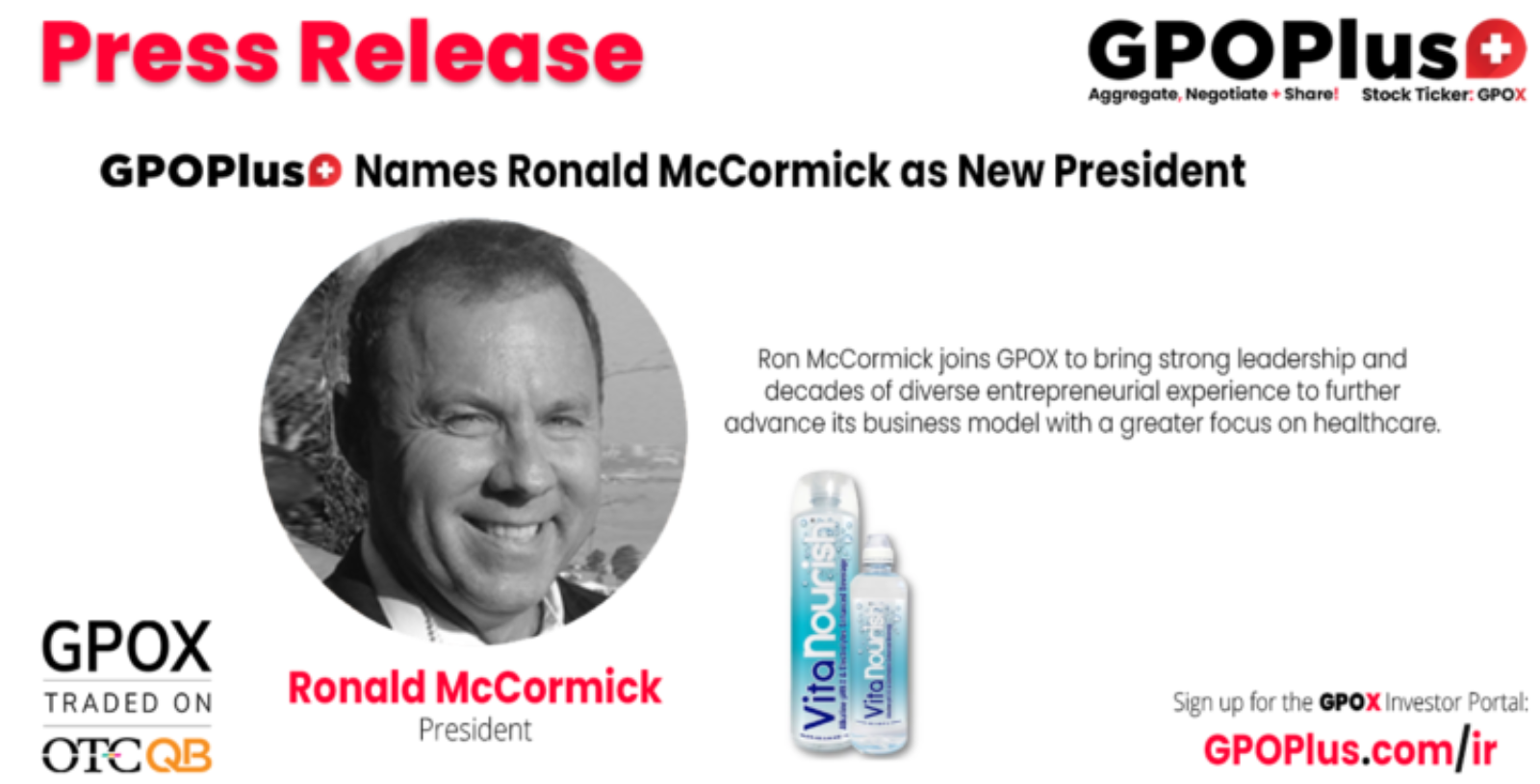 GPOPlus+ Announces New President and Board Member Ron McCormick | GPO ...