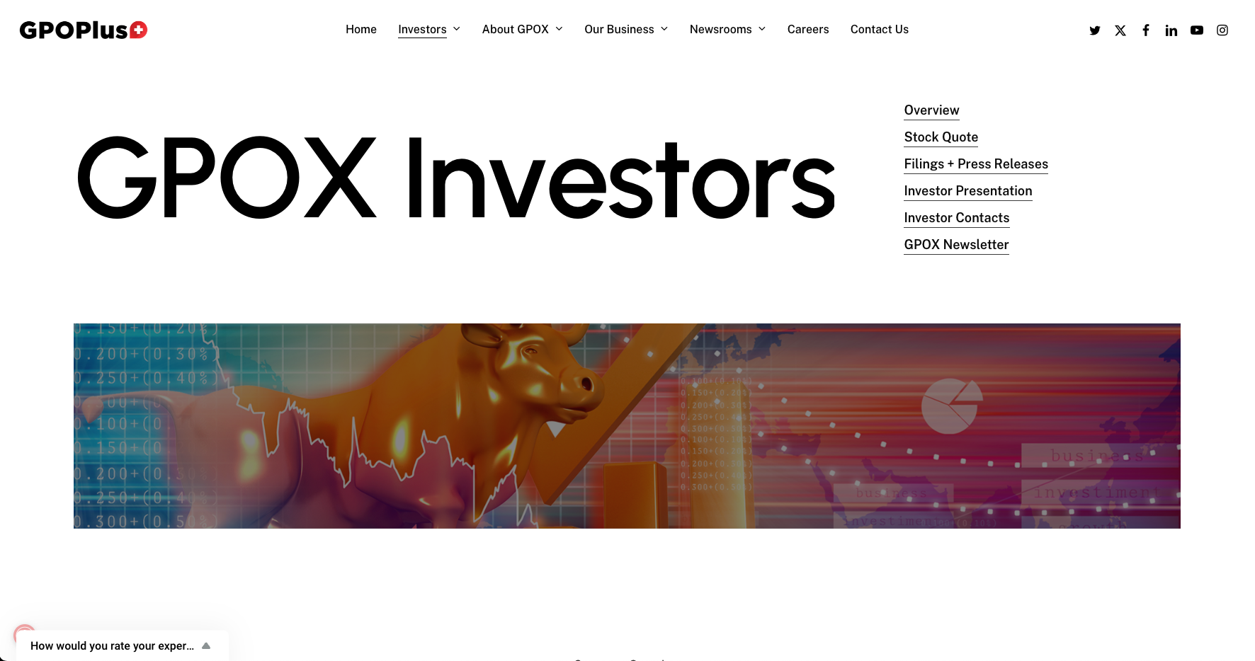 Investor Relations Info - GPO Plus, Inc.